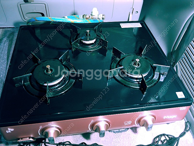 SK매직 3구 가스렌지, GRA-CM300R, 가스호스... | 주방가구 | 중고나라