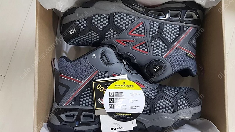 K2안전화 KG60 초경량 고어텍스 새상품 240 24... | 기타 스포츠 | 중고나라