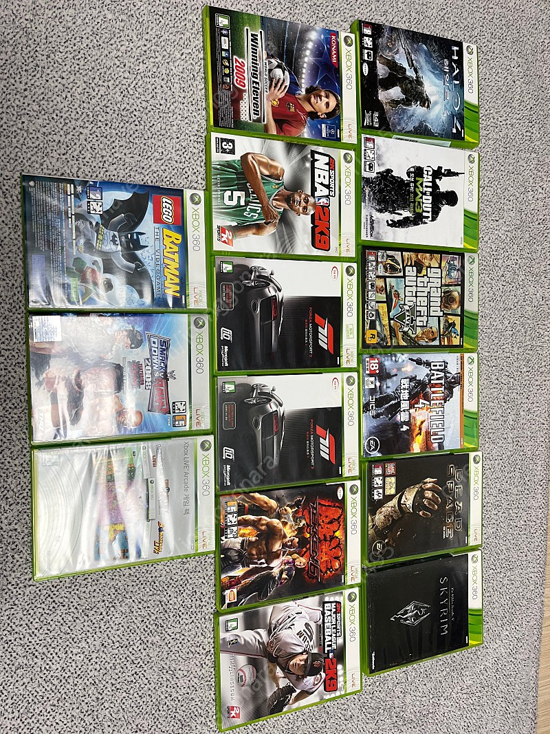 Xbox 360 게임cd 판매합니다 | 게임타이틀 | 중고나라