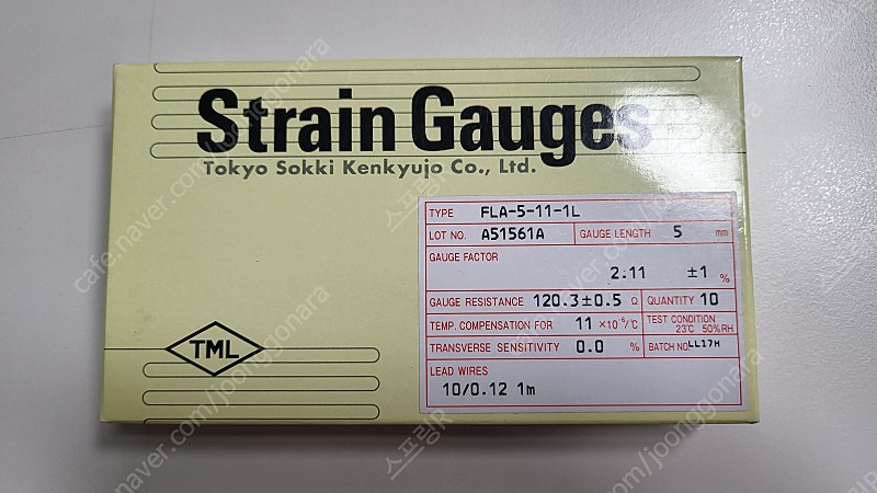 Strain Gauge (스트레인 게이지) FLA-5-... | 측정공구 | 중고나라