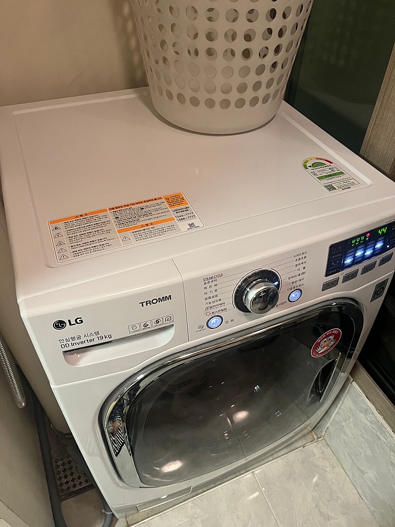 LG트롬세탁기 19kg (모델명 : F19WFW) | 세탁기/건조기 | 중고나라