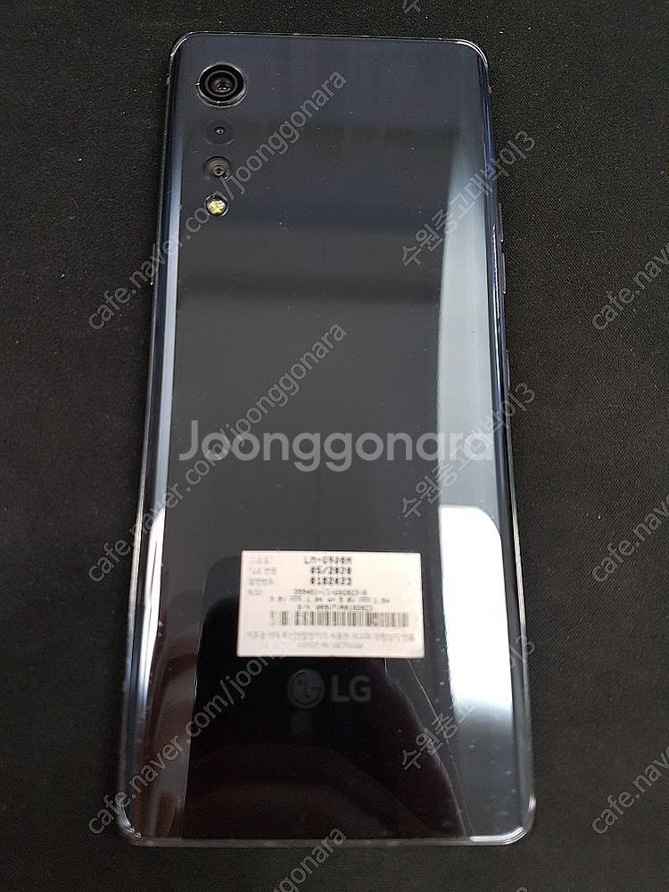 LG 벨벳 G900 KT 블랙 128GB 18만 202... | 스마트폰 | 중고나라