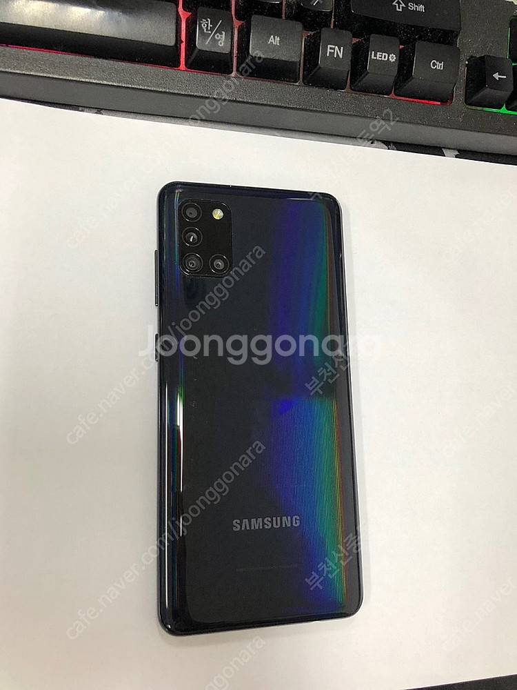 347510 SK 갤럭시A31 블랙 A급 64GB 무잔... | 삼성 | 중고나라