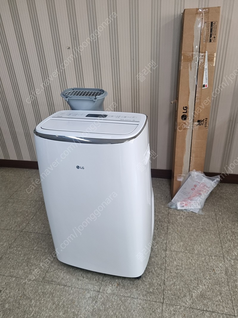 LG Thinq 이동식 에이컨 (PQ08DBWAS) 판... | 에어컨 | 중고나라