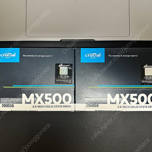 SSD MX500 2TB 대원CTS 5년 보증 | HDD/SSD/ODD | 중고나라