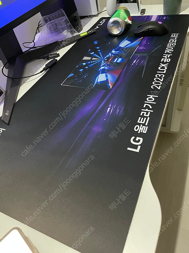 LG 울트라기어 2023 LCK 게이밍 장패드 팝니다 | 키보드/마우스/스피커 | 중고나라