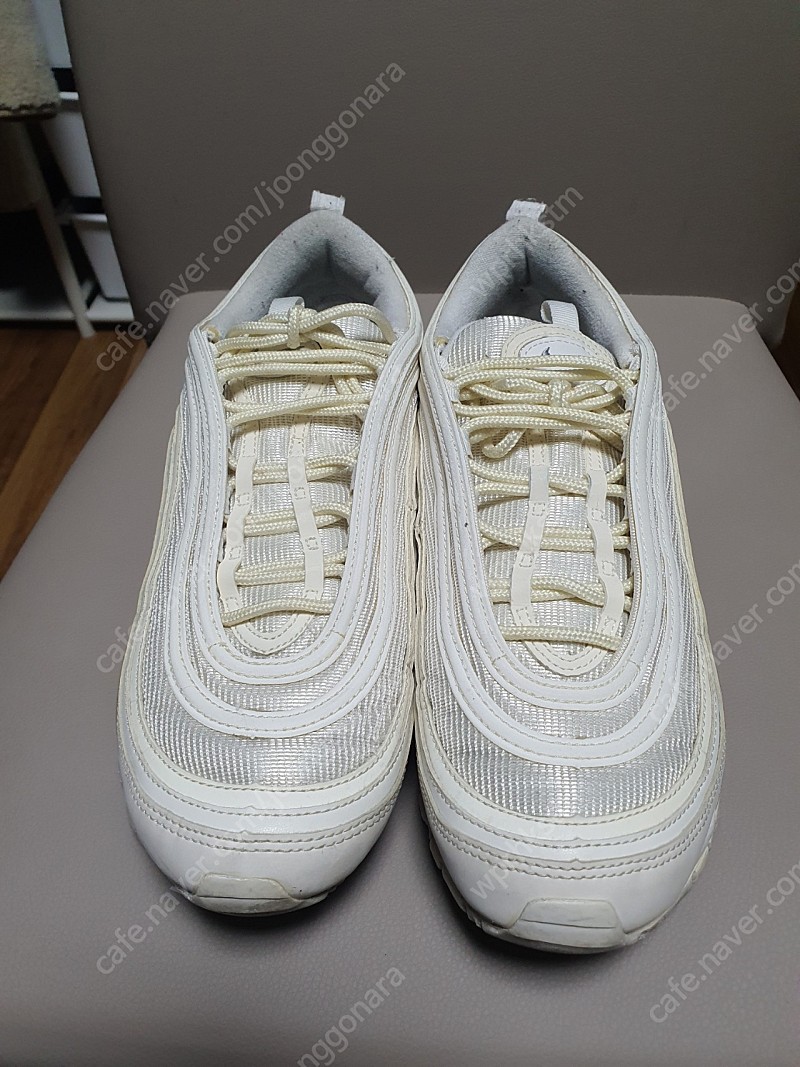 맥스97 화이트 270(265추천) 상태 좋은 운동화 ... | 남성의류 | 중고나라