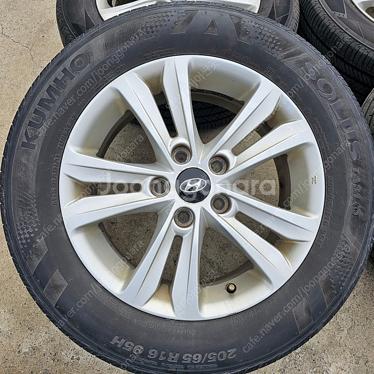 Yf 소나타 16인치 순정 중고 휠타이어셋. 205 6... | 휠/타이어 | 중고나라