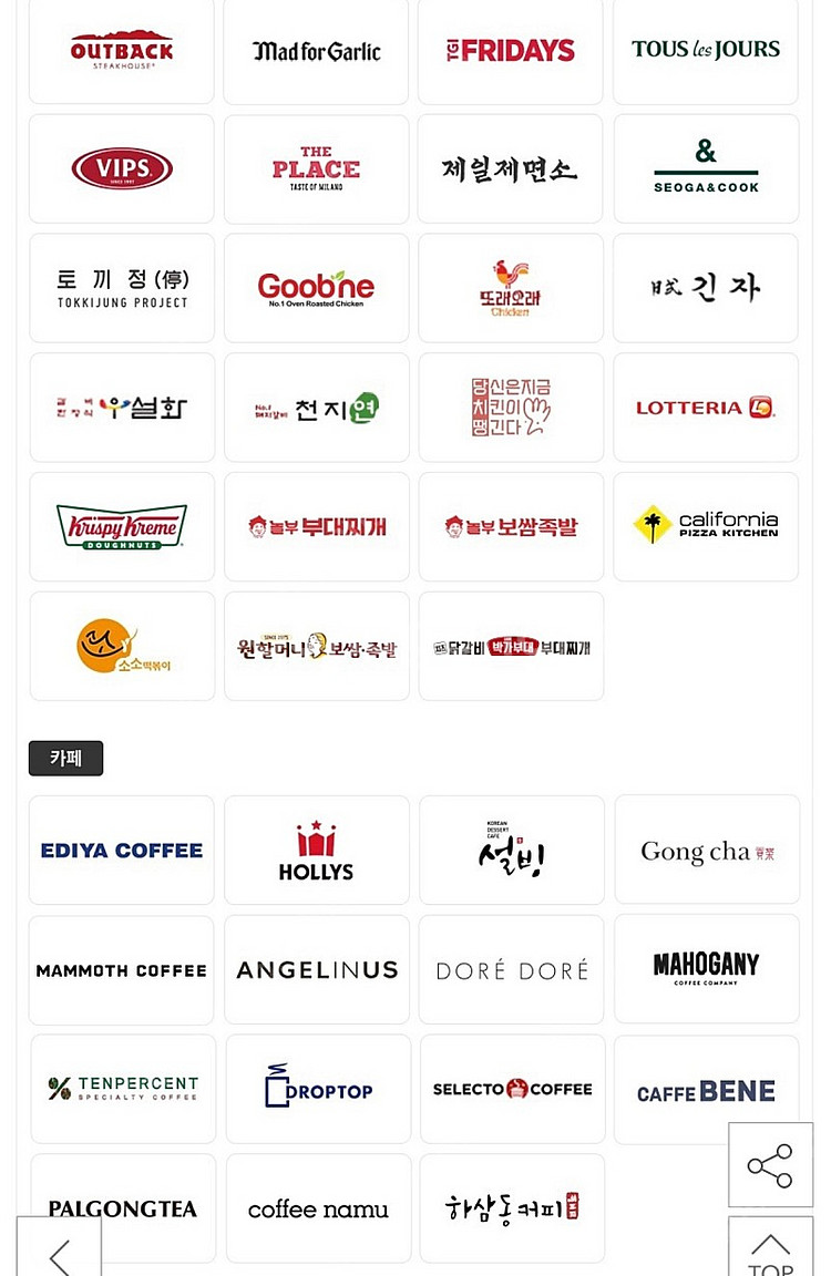 페이즈 외식 통합 상품권 5만원 팝니다 기타 티켓 쿠폰 이용권 중고나라