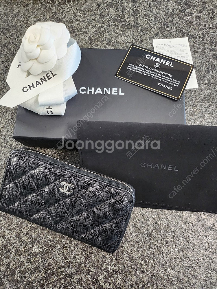 샤넬 지퍼돌이 장지갑(클래식 캐비어) | 여성의류 | 중고나라