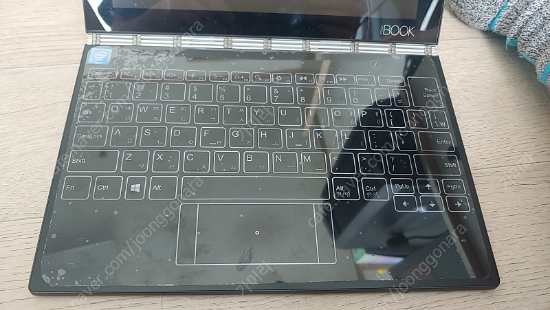 레노버 요가북,YB1-X91F,윈도우 10-서서울/강서... | 태블릿PC | 중고나라