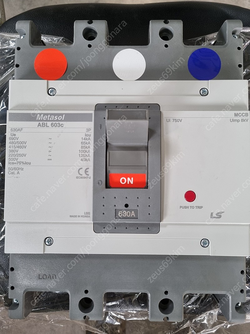LS 차단기 ABL603c 630A | 산업자재 | 중고나라