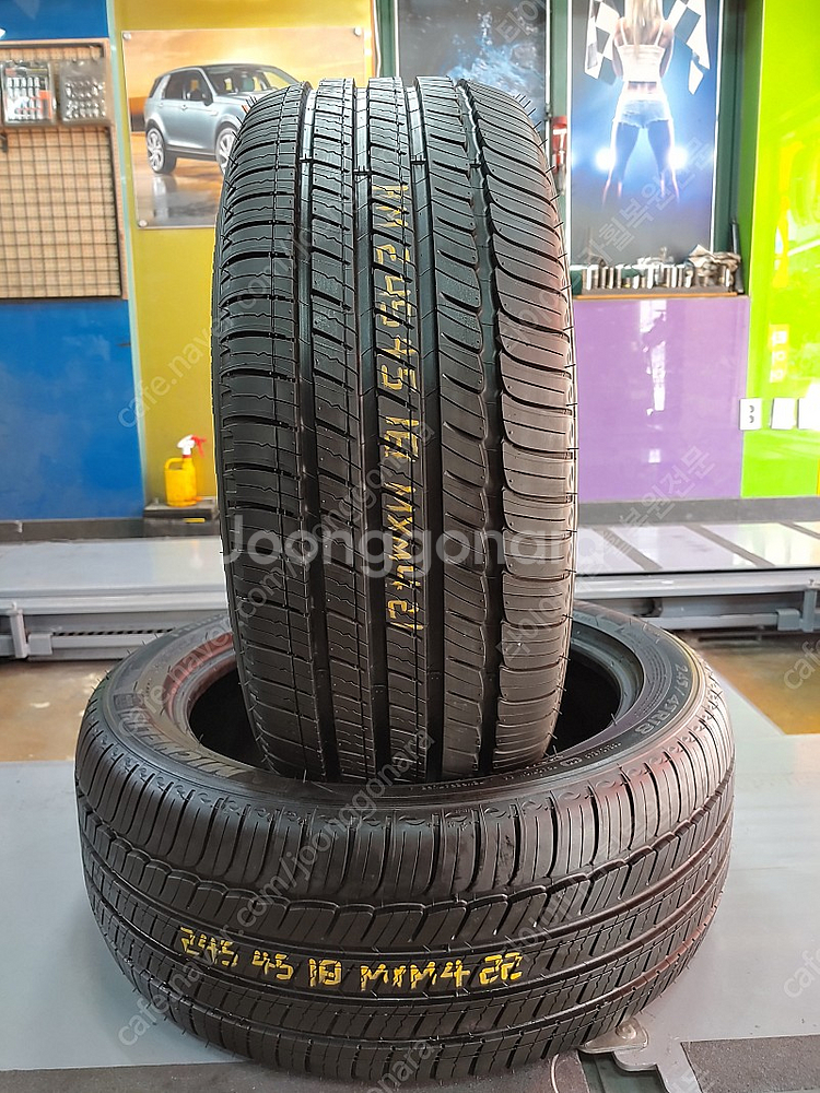 [판매] ﻿245 45 18 미쉐린MXM4 임판급중고타... | 휠/타이어 | 중고나라