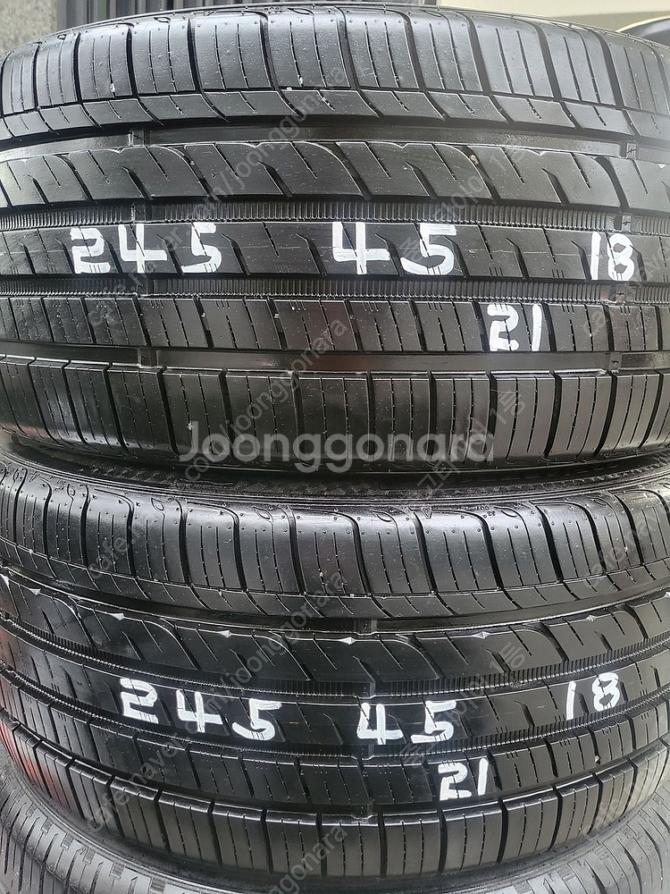 [판매] 245/45R18,245/ 45/18,245 ... | 휠/타이어 | 중고나라