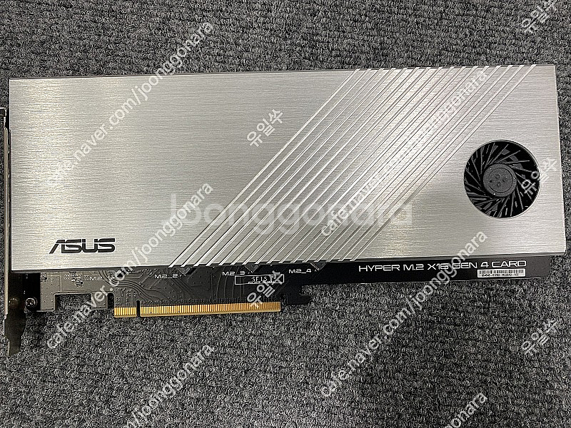 ASUS HYPER M.2 x16 Gen 4 CARD | 키보드/마우스/스피커 | 중고나라