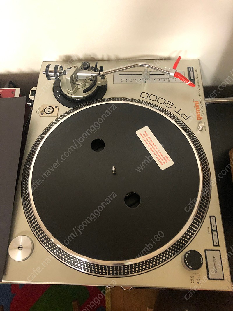 Gemini pt2000 dj 턴테이블 | 오디오/홈시어터 | 중고나라