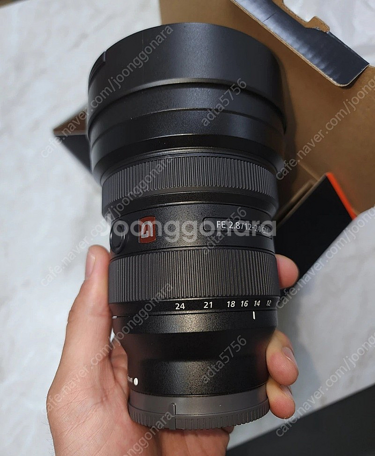 SONY 1224 GM 렌즈 풀박스 | 카메라렌즈 | 중고나라