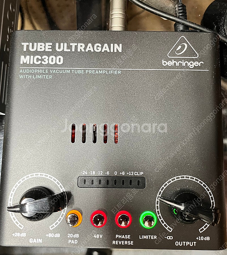 베링거 MIC300 MIC 300진공관 프리앰프 리미터... | 오디오/홈시어터 | 중고나라