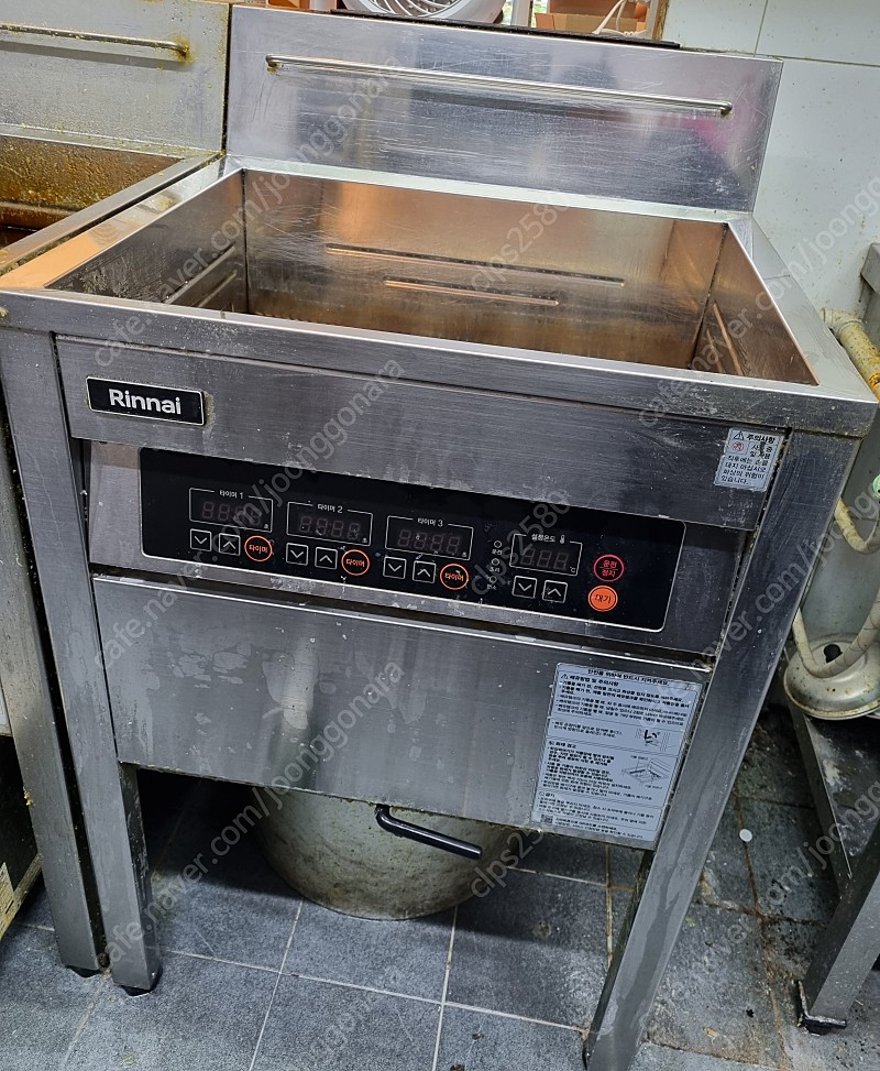 린나이 LNG(도시가스)튀김기 rfa-328g 판매합니... | 냉장고 | 중고나라