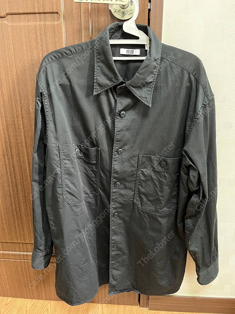 유니클로U 22FW 오버사이즈워크셔츠 다크그레이/M 판... | 남성의류 | 중고나라