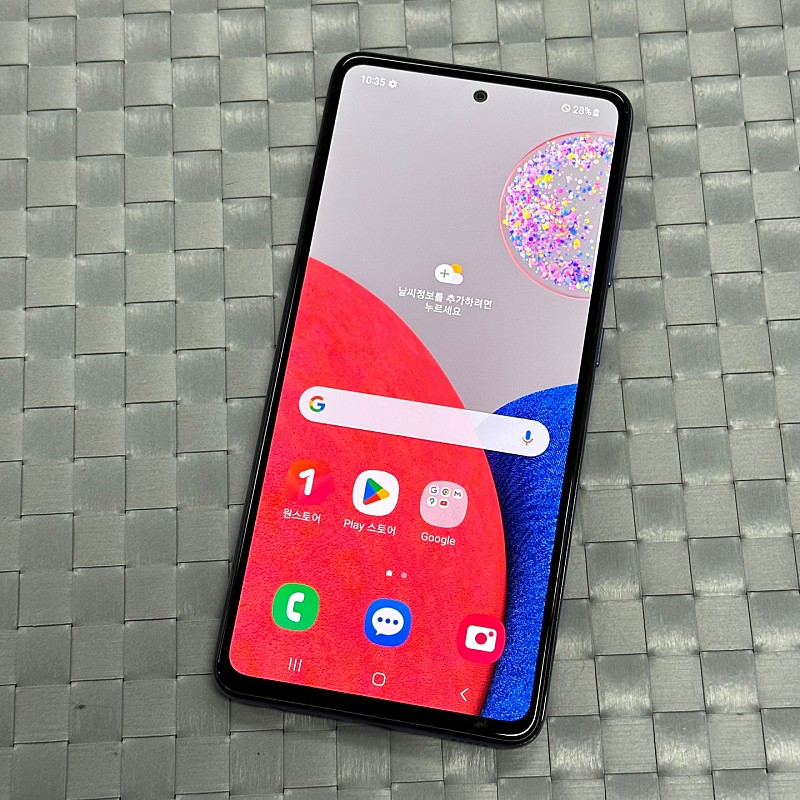 갤럭시A52S 퍼플색상 128용량 22년 2월개통 무잔... | 스마트폰 | 중고나라