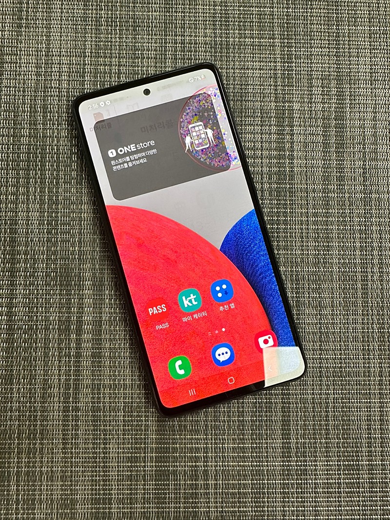 갤럭시A52S 128기가 블랙 21년 9월개통 미파손 ... | 스마트폰 | 중고나라