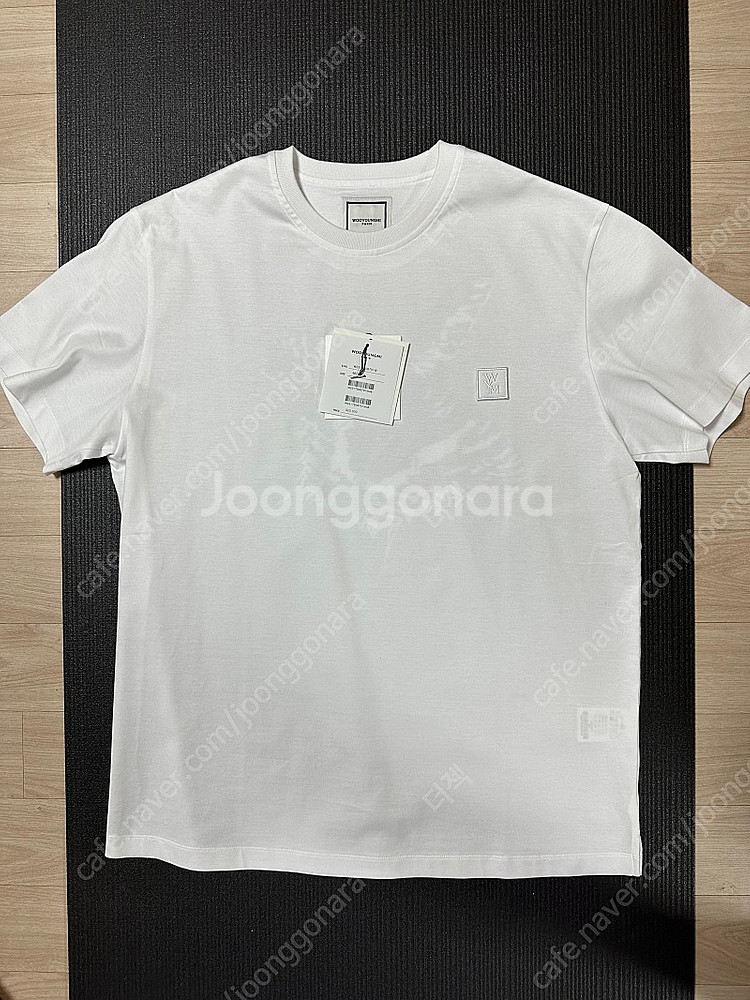 우영미 23SS 백로고 나비 반팔 46 | 남성의류 | 중고나라