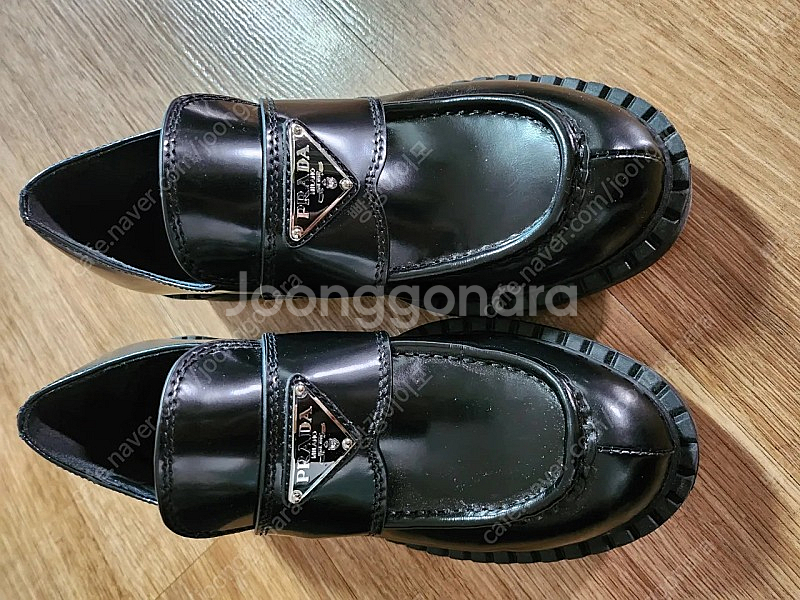 프라다 초콜릿 브러시드 로퍼 230 | 구두/로퍼 | 중고나라