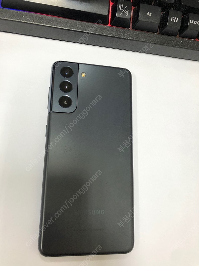 176644 SK 갤럭시S21 5G 블랙 A급 256G... | 삼성 | 중고나라