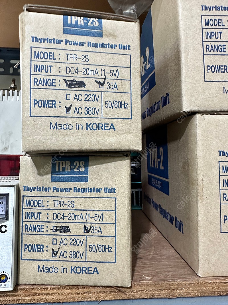 만금계전 전력조정기 TPR-2S 35A,380V | 산업자재 | 중고나라
