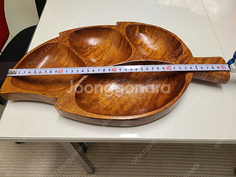 통원목 안주 다과 접시 쟁반 그릇 트레이 | 주방가구 | 중고나라