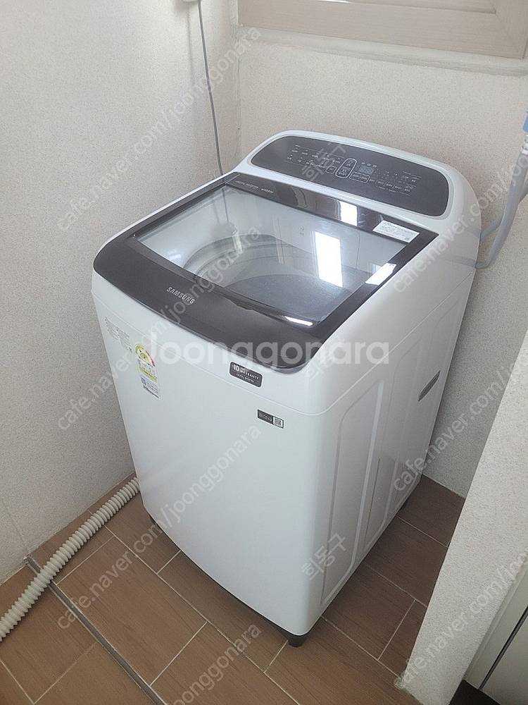 삼성 워블 통돌이 세탁기 10kg 거의 새제품 중고나라 카페에서 운영하는 공식 사이트