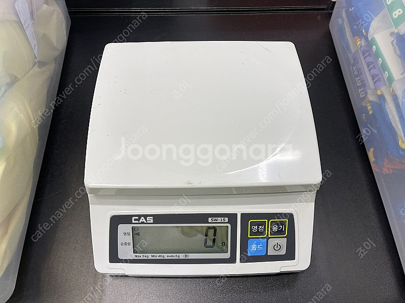 카스 sw-1s 5kg 전자저울 | 세탁기/건조기 | 중고나라