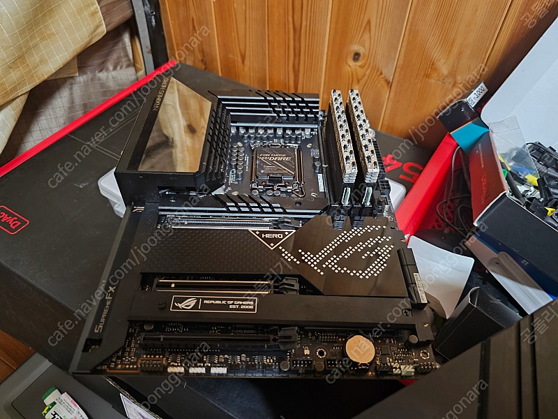 asus z690 hero stcom 중고팝니다 | CPU/메인보드 | 중고나라