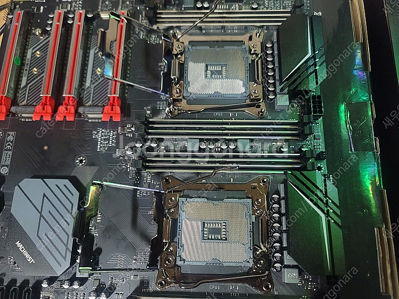 부품용 듀얼 CPU 메인보드 X99 MACHINIST | CPU/메인보드 | 중고나라