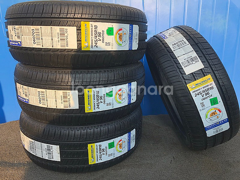 신품 미쉐린 프라이머시 MXM4 245/45R18 K7... | 휠/타이어 | 중고나라
