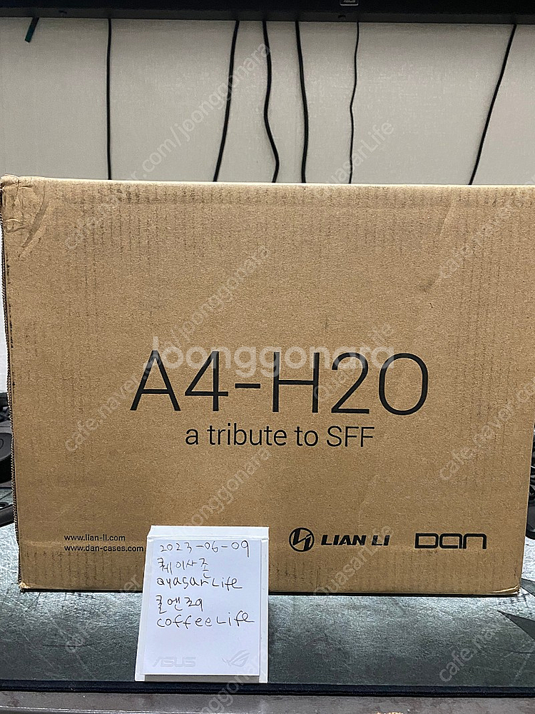 리안리 DAN A4-H20 단물 블랙 미개봉. | CPU/메인보드 | 중고나라