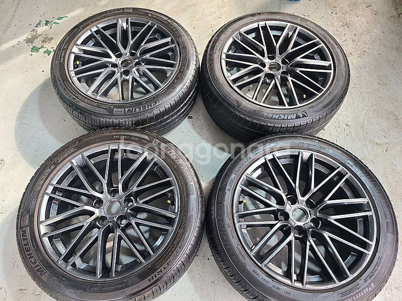 $ 제네시스 G70 18인치 휠타이어 245 45 18... | 기타 부품/용품 | 중고나라