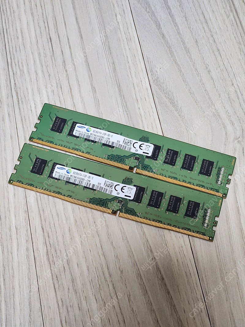 삼성 DDR4 램 2133p 16G (8x2) | CPU/메인보드 | 중고나라