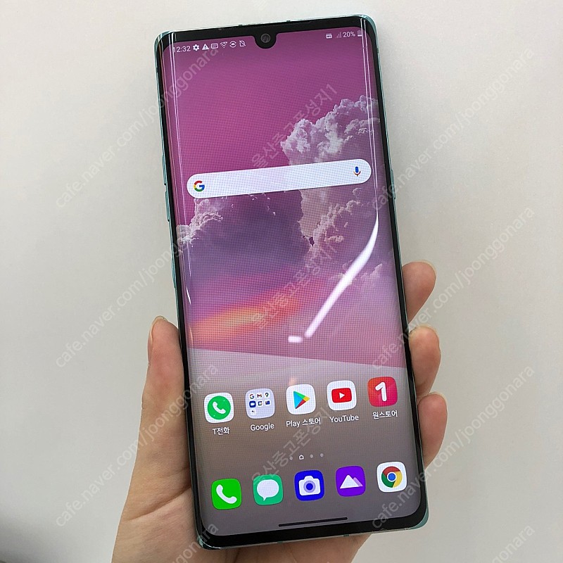 131972 외관깨끗 LG벨벳 (G900) 그린 128... | 스마트폰 | 중고나라