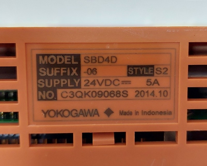 YOKOGAWA SBD4D-06 S2 Terminal ... | 산업자재 | 중고나라