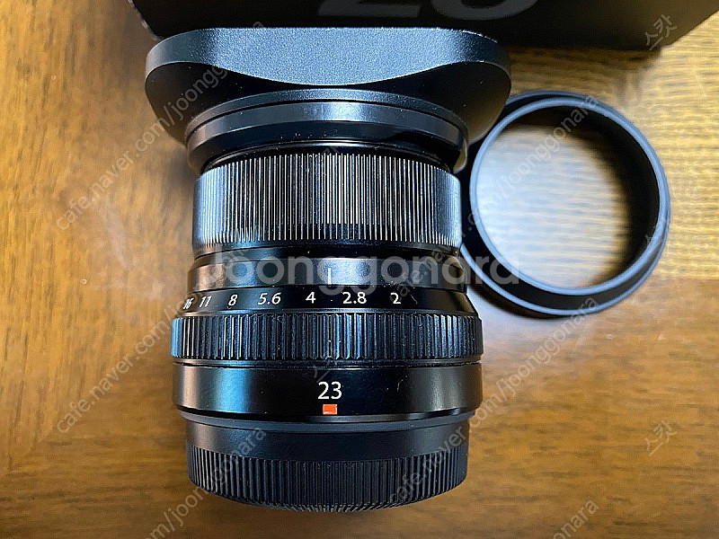 후지 렌즈 XF23 f2 + Haoge 사각 후드, P... | 카메라렌즈 | 중고나라