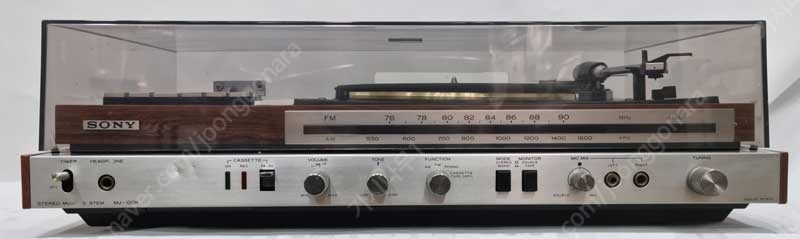 빈티지 올인원 리시버 SONY MJ-100K 스테레오 ... | 오디오/홈시어터 | 중고나라