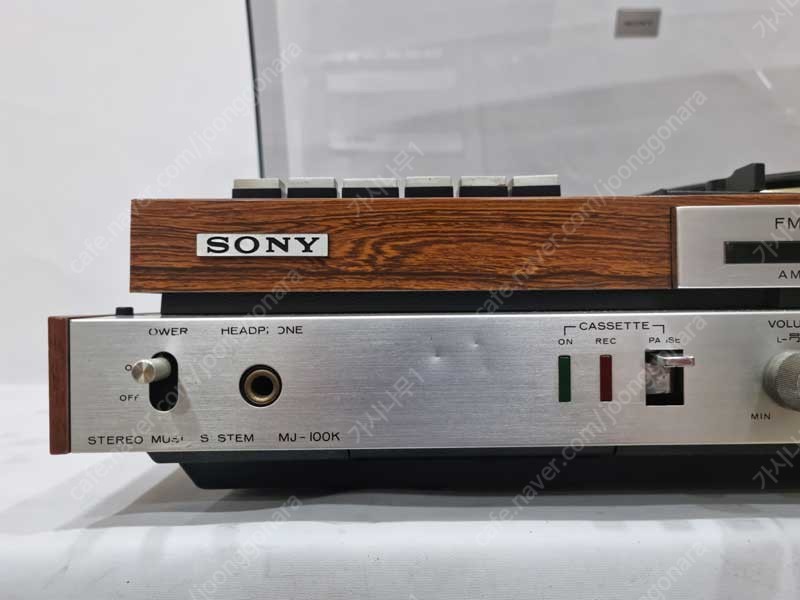 빈티지 올인원 리시버 SONY MJ-100K 스테레오 ... | 오디오/홈시어터 | 중고나라