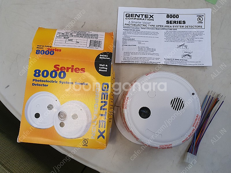 미국 GENTEX 8000시리즈 단독형 화재경보기 화재... | 중고나라 카페에서 운영하는 공식 사이트
