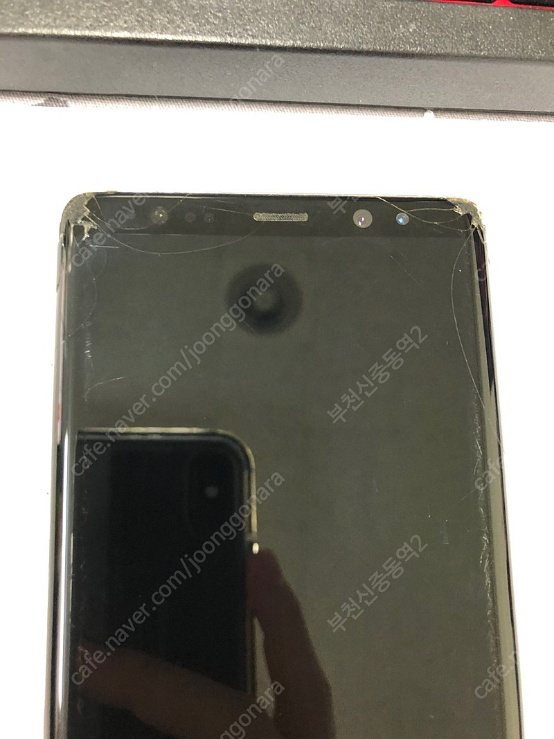 174263 갤럭시노트8 오키드 64GB 무잔상+파손폰... | 삼성 | 중고나라