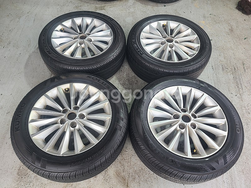 $ 중고 올뉴K7 17인치 휠타이어 225 55 17 ... | 기타 부품/용품 | 중고나라