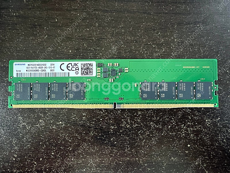 삼성전자 16GB DDR5 4800Mhz | CPU/메인보드 | 중고나라