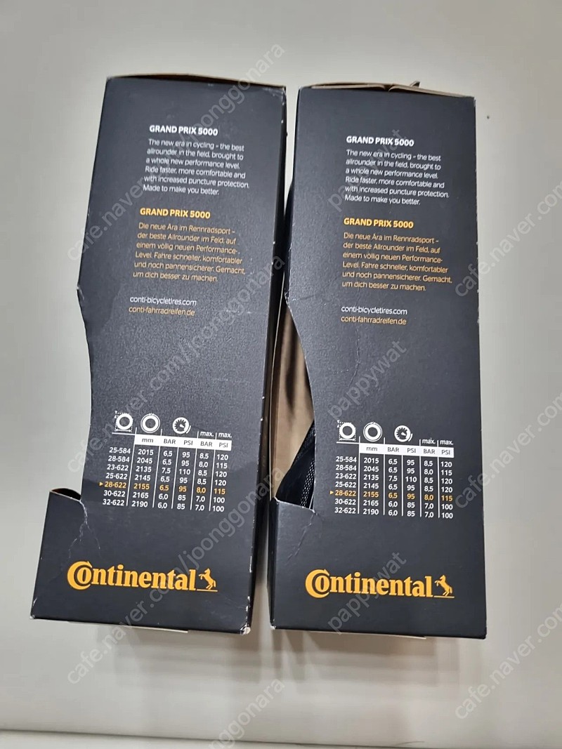 컨티넨탈 GrandPrix 5000성 28C 타이어 2 | 로드바이크/사이클 | 중고나라
