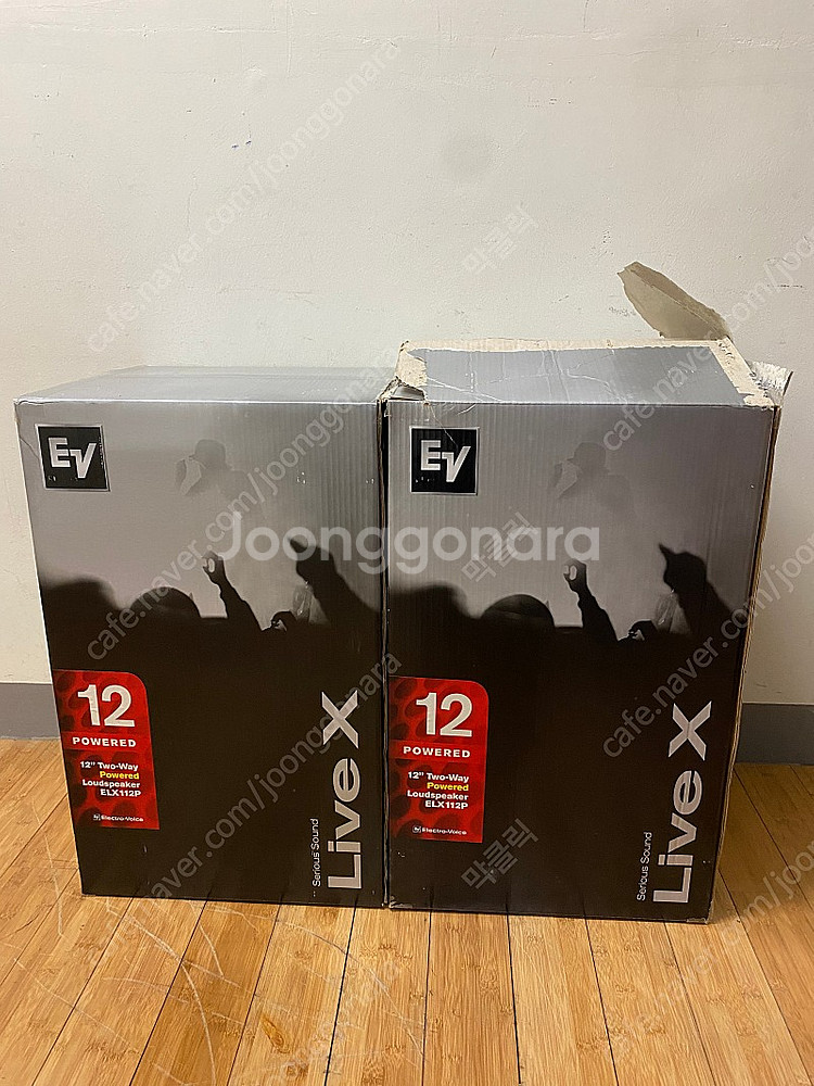 EV Elx-112p 파워드 스피커 1000w 판매 | 오디오/홈시어터 | 중고나라